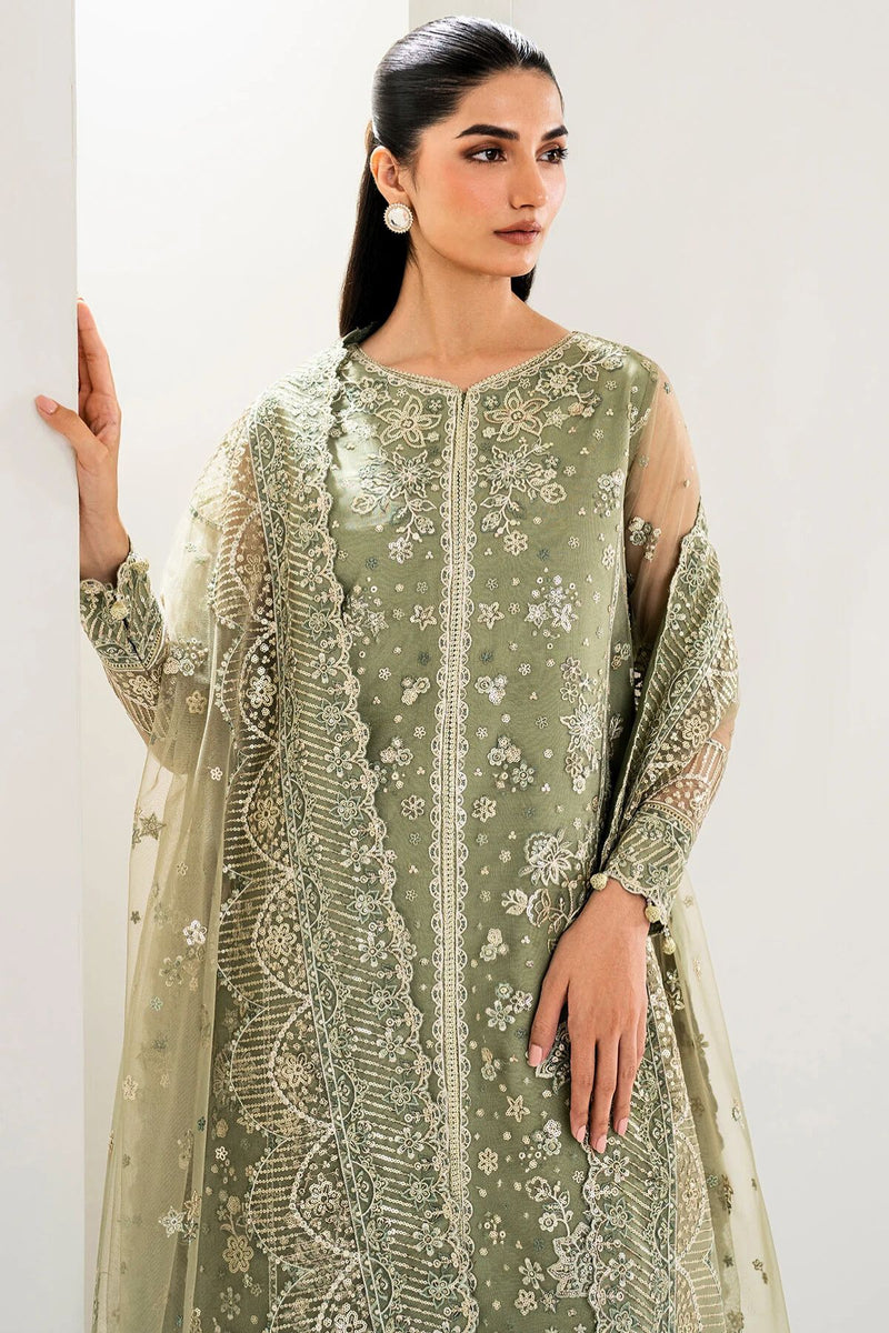 Farasha Embroidered Net Pakistani Wedding Wear Perry FAR15