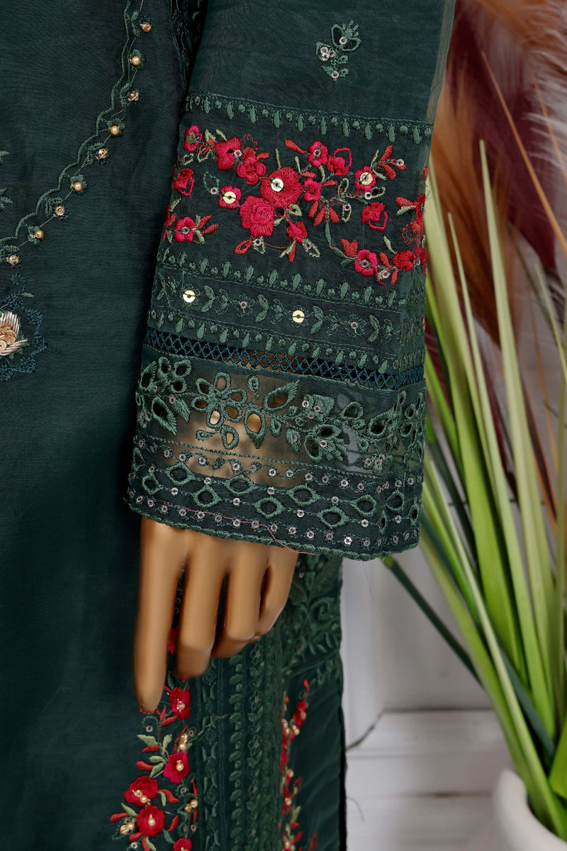 Sada Bahar Embellished Organza Pakistani Eid Party Wear SBA200