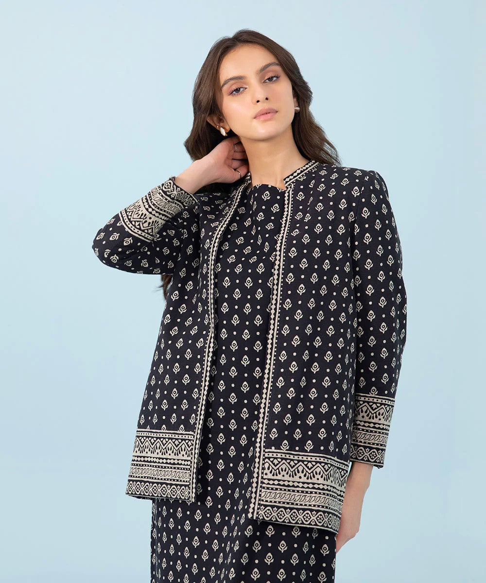 Sapphire Khaddar 2 Piece Pakistani Suit with Jacket SAP167