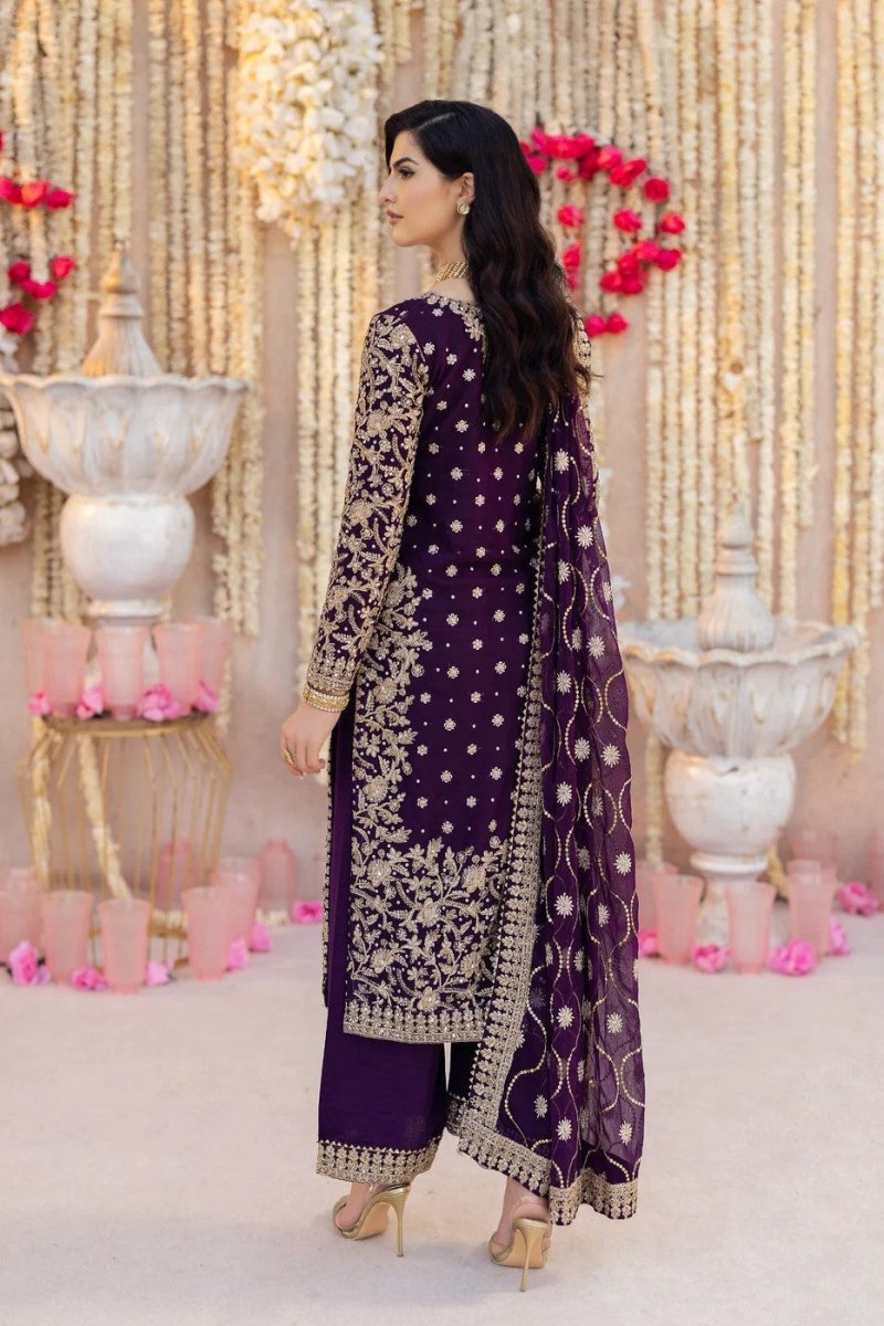 Haseens Sirab Chiffon Pakistani Wedding Wear HAS18