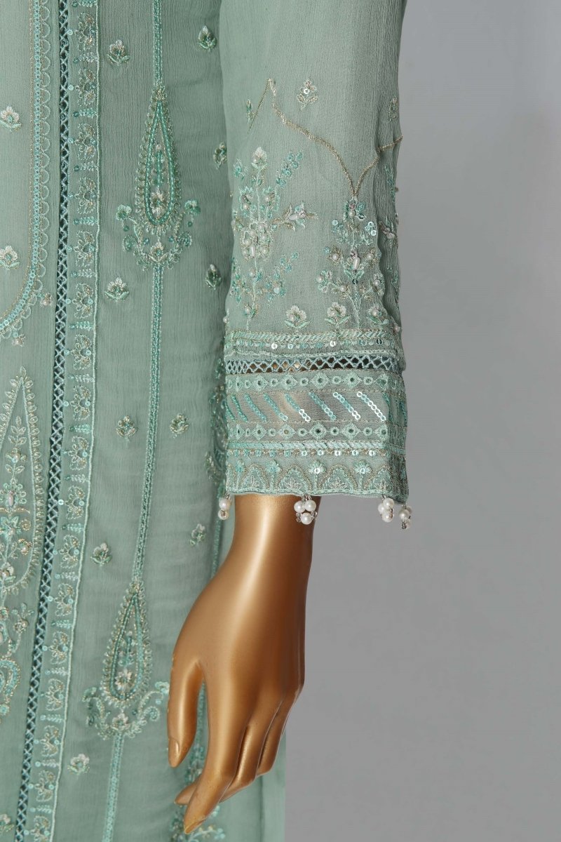 Sada Bahar Embellished Chiffon Pakistani Wedding Wear SBA120