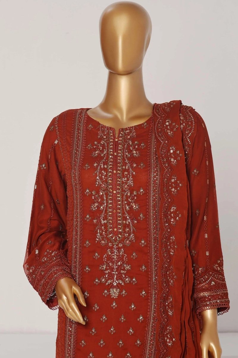 Sada Bahar Embellished Chiffon Pakistani Wedding Wear SBA123