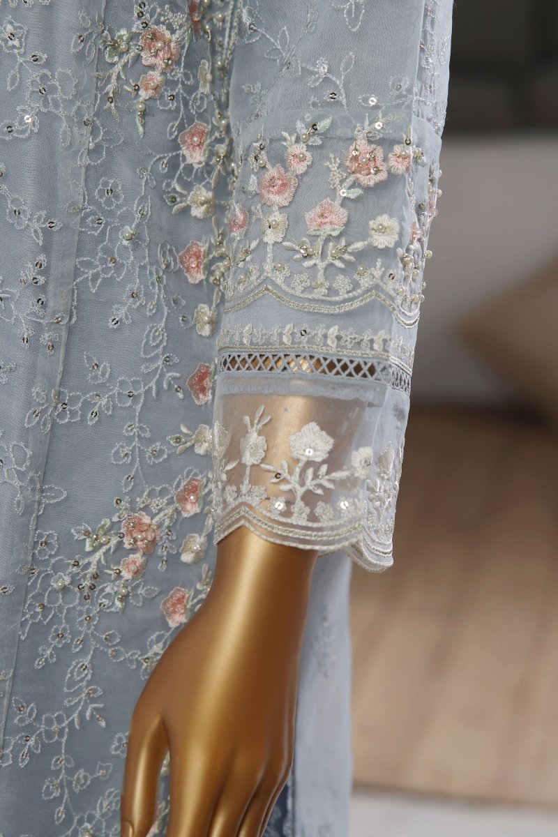 Sada Bahar Embellished Organza Pakistani Wedding Wear SBA116