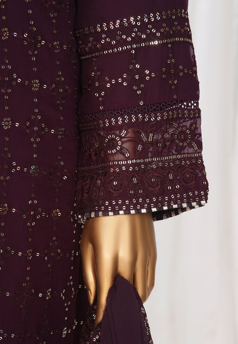 Sada Bahar Embroidered Chiffon Pakistani Party Wear SBA149