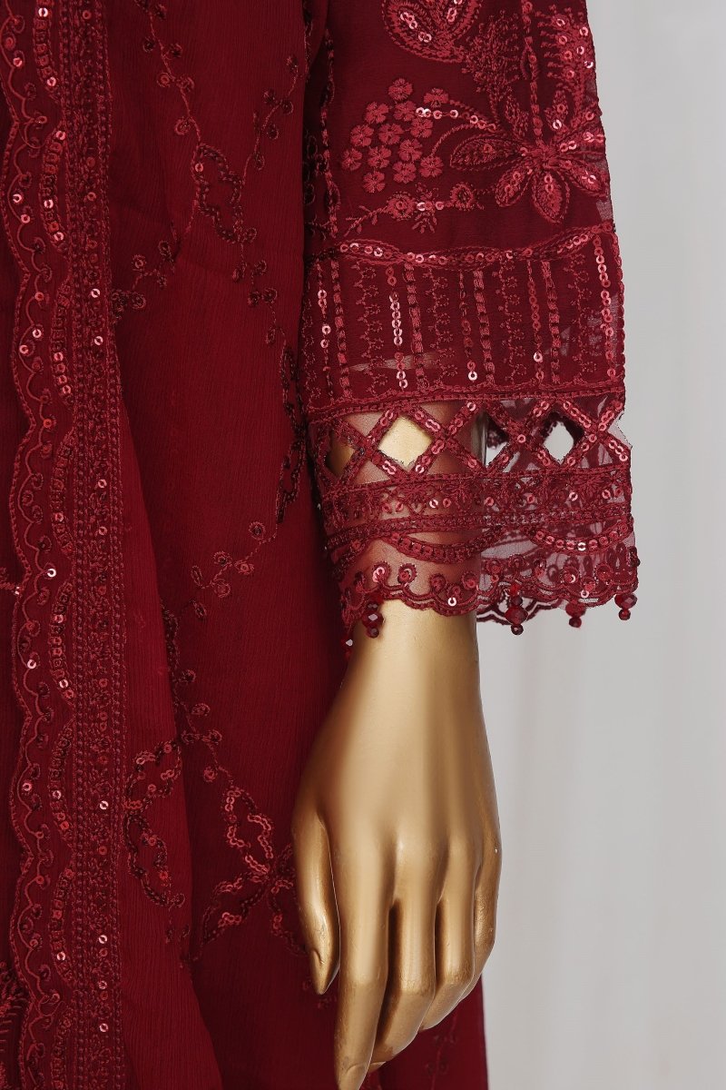 Sada Bahar Embroidered Chiffon Pakistani Party Wear SBA150