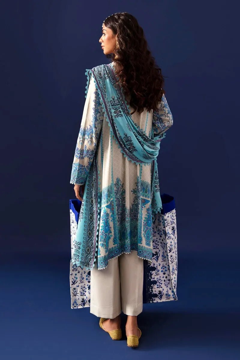 Sana Safinaz Mahay 27A Linen 3 Piece Pakistani Winter Suit SAN295