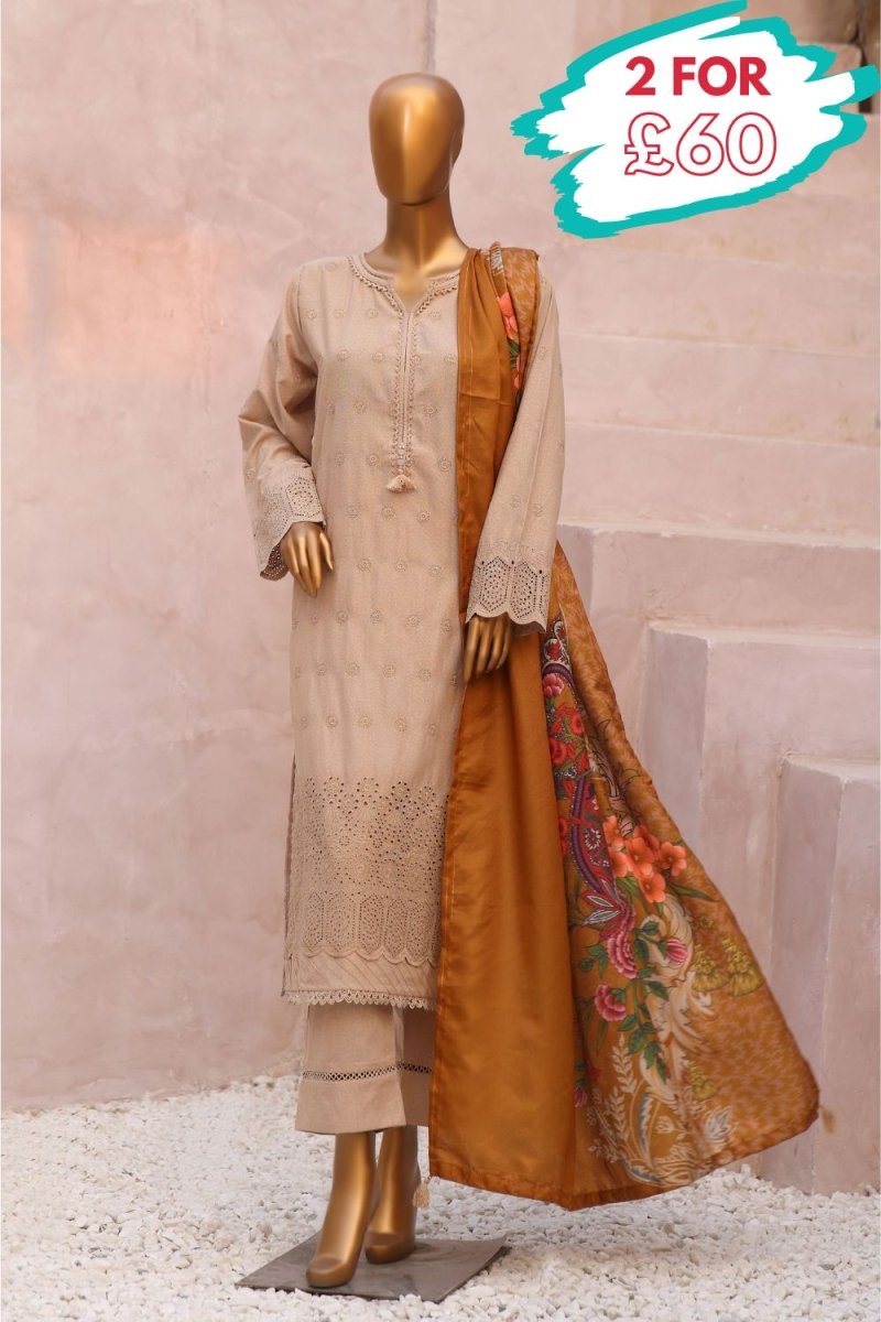 Sada Bahar Embroidered Karandi Pakistani Suit SBA63